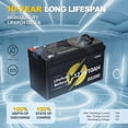 12/12.8V 10Ah LiFPO4 Lithium Battry 4000+ Dp Cycls Rchargabl Battry for ...