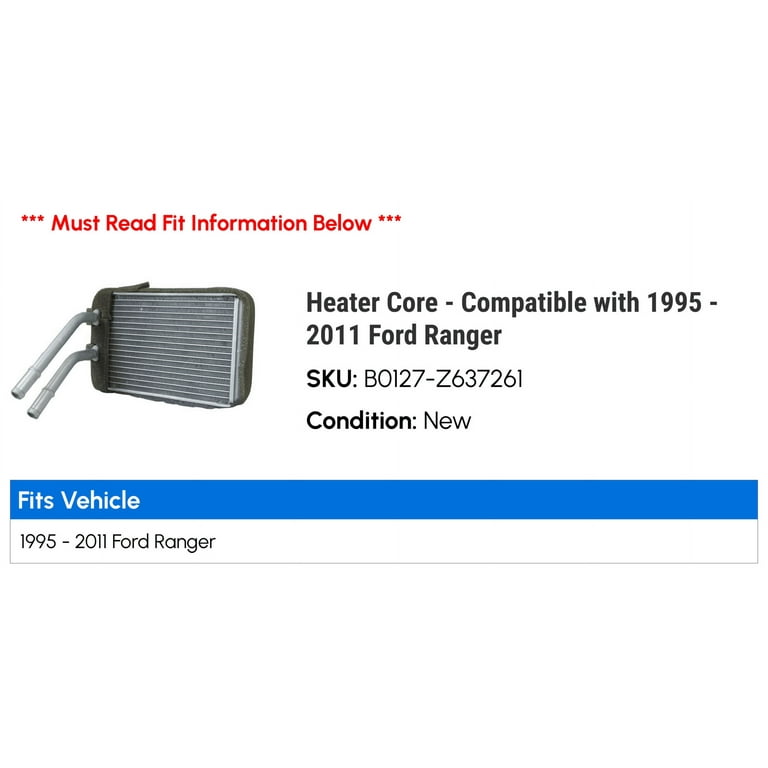 2006 Ford Ranger Heater