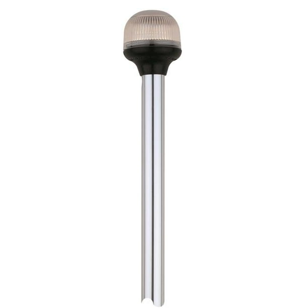 Attwood All-Round Pole Light with Fixed Base, Anti Glare 8" - Walmart ...