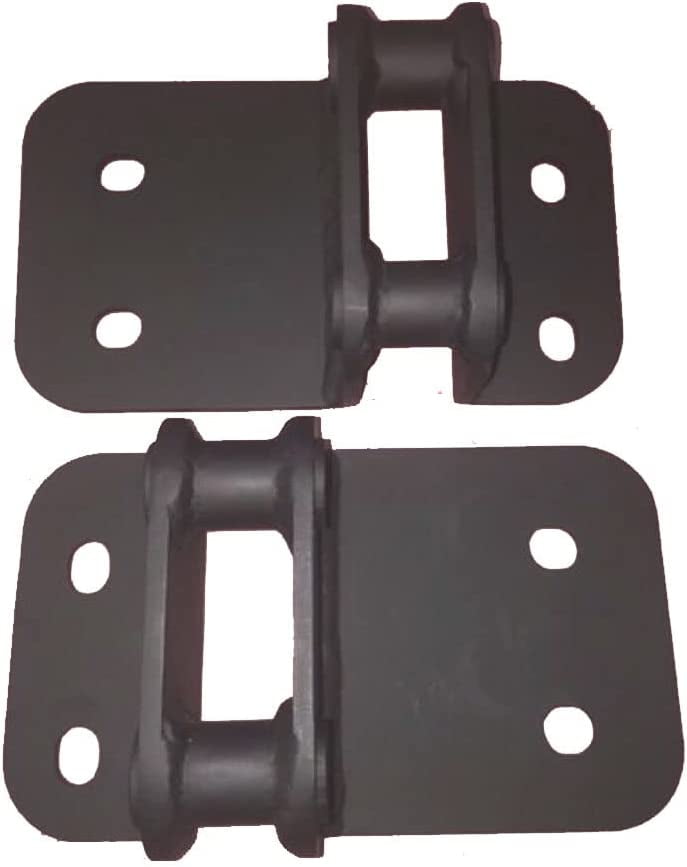 Pair Luverne H15-GGB Brush Guard Mounting Brackets, Fits M998 Humvee ...