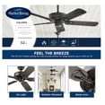 Harbor Breeze Calera 52-in Bronze with Aged Bronze Blades Indoor ...