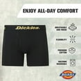 Dickies Men's Cotton Boxer Briefs – 5-Pack, Ultimate Comfort ...