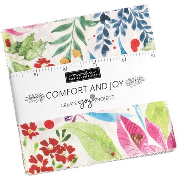 Comfort and Joy Charm Pack by Create Joy Project; 42 - 5" Precut Fabric ...