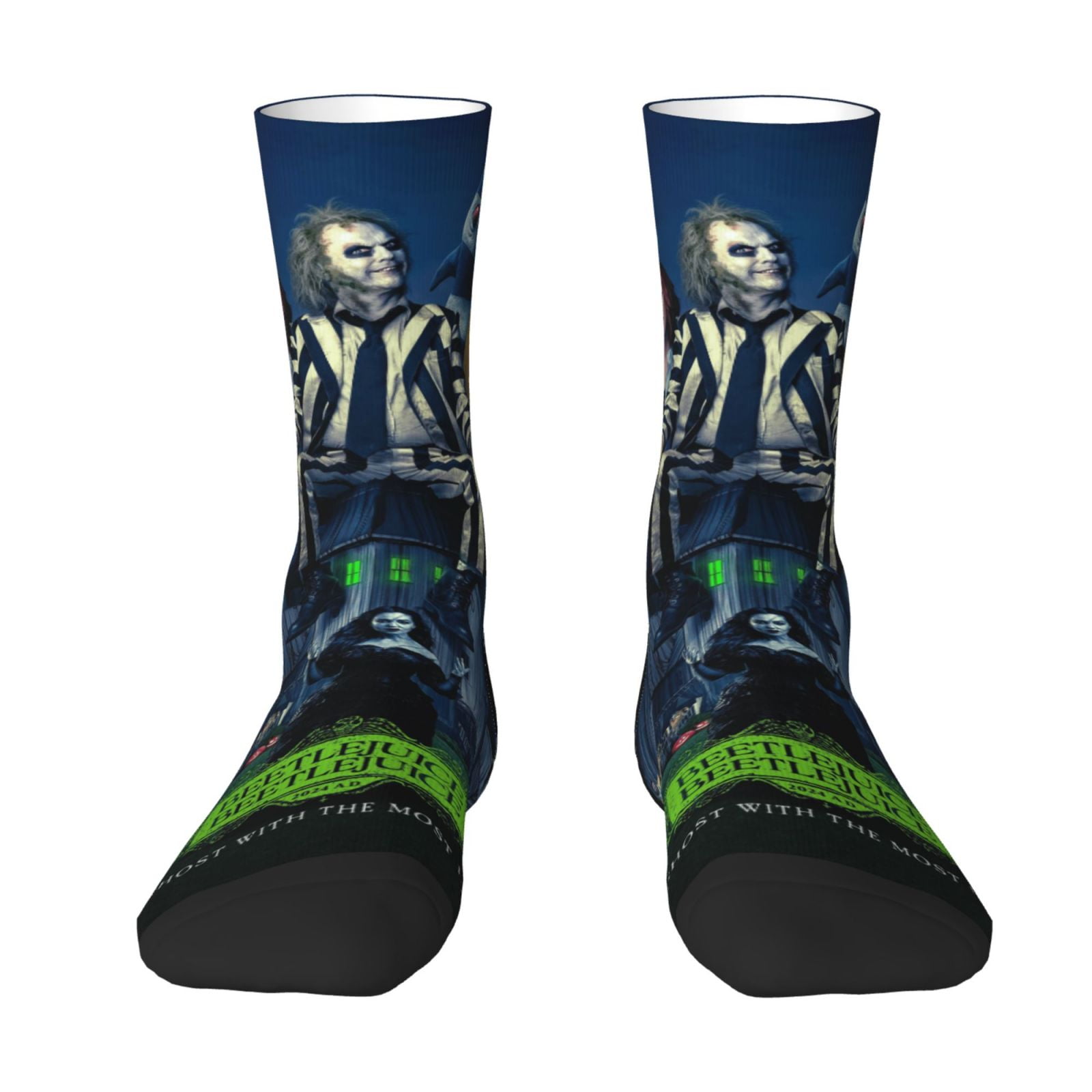 Click here for Vanance Beetlejuice Beetlejuice Novelty Crew Socks... prices