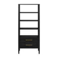 Better Homes & Gardens Oaklee 4-Shelf Bookcase with Storage Drawers ...
