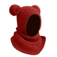 Winter 2-in-1 Ear Flap Hat - Fleece Lined Balaclava Ski Mask with ...