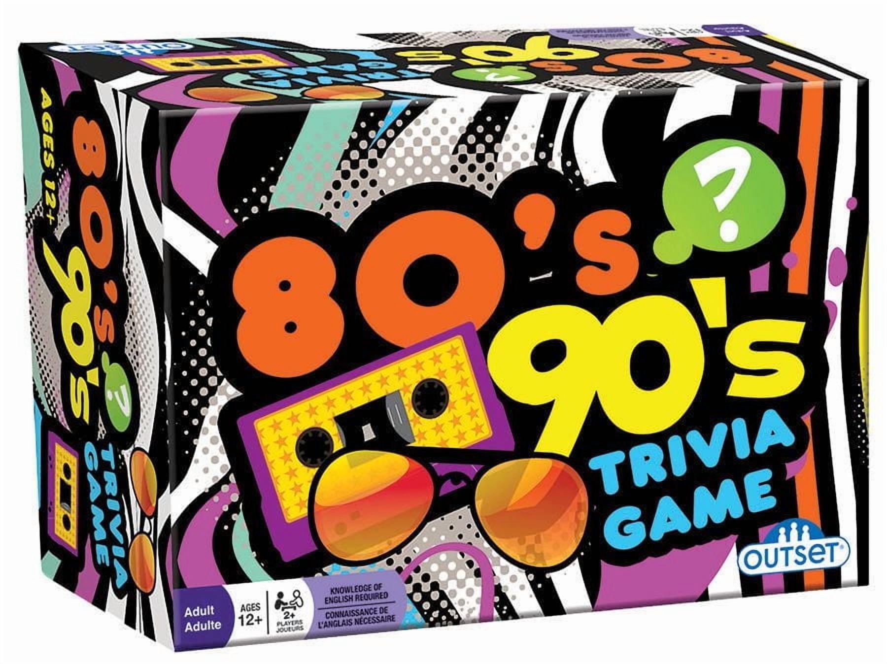 Outset Media 80's 90's Trivia GAME - Walmart.ca
