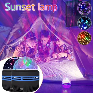 Rotating Sun And Star Moon projector rotating night Light Lamp for kids ...