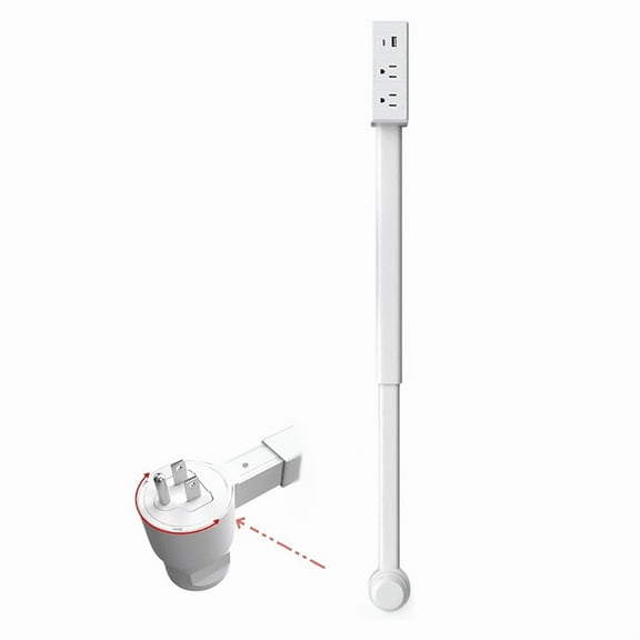 EZ Outlet Electrical Outlet Extender: Access Hard-to-Reach Outlets ...