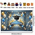 BEST- Congrats Grad Backdrop Banner Reusable For Graduation Ceremony ...