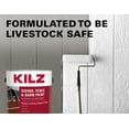 KILZ Siding, Fence, and Barn Paint, Exterior, Red, 1 Gallon - Walmart.com