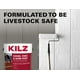 KILZ Siding, Fence, and Barn Paint, Exterior, Red, 1 Gallon - Walmart.com