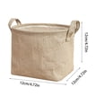 Bcylexb Mini Clothes Storage Basket, Fabric Closet Organizer with ...