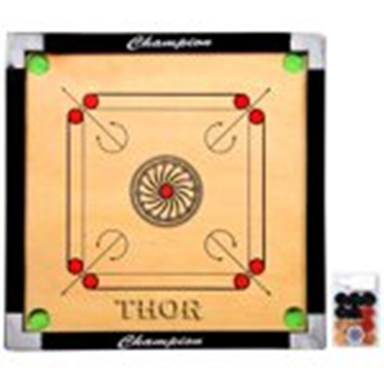 Classic Carrom Board Game Of Tournament Ply Wood 27 X 27 Inches Free ...