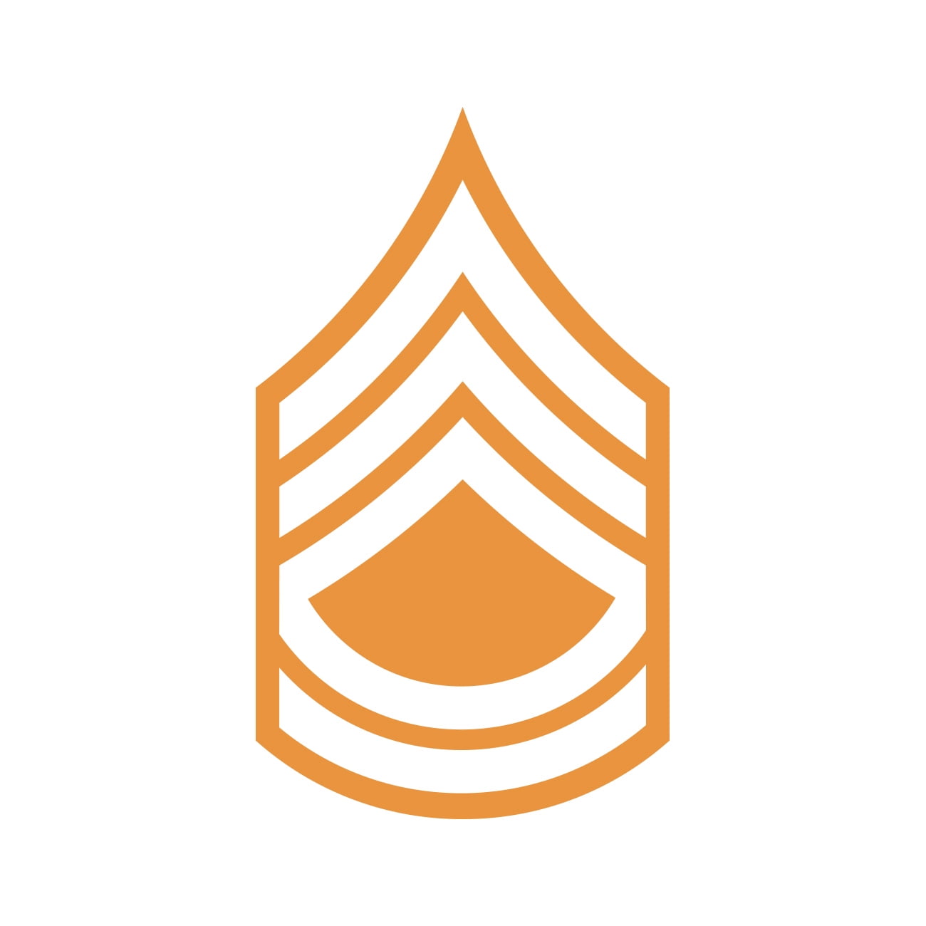 E-7 Sergeant First Class Rank Sticker Decal Die Cut - Self Adhesive ...