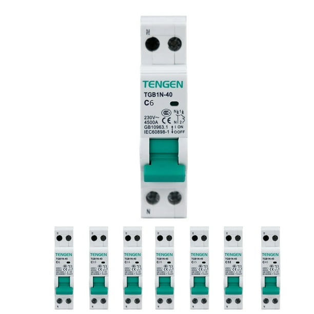 18MM 16A 1P+N 6KA Earth Leakage Circuit Breaker Over Current leakage ...