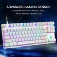 Motospeed Professional Gaming Mechanical Keyboard RGB Led Backlit Wired ...