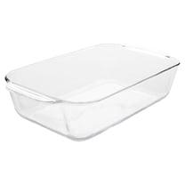Pyrex 4-piece Deep Glass Baking Dish Set with Covered Carrying Case ...