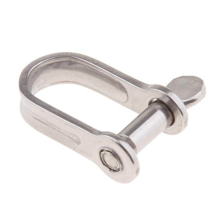 304 Stainless Steel Slotted Pin Dee D Shape Shackle Shackle Stainless ...