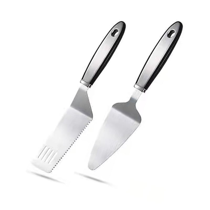 Stainless Steel Pie Server Cake Cutter Serrated Spatula Pizza Tart ...