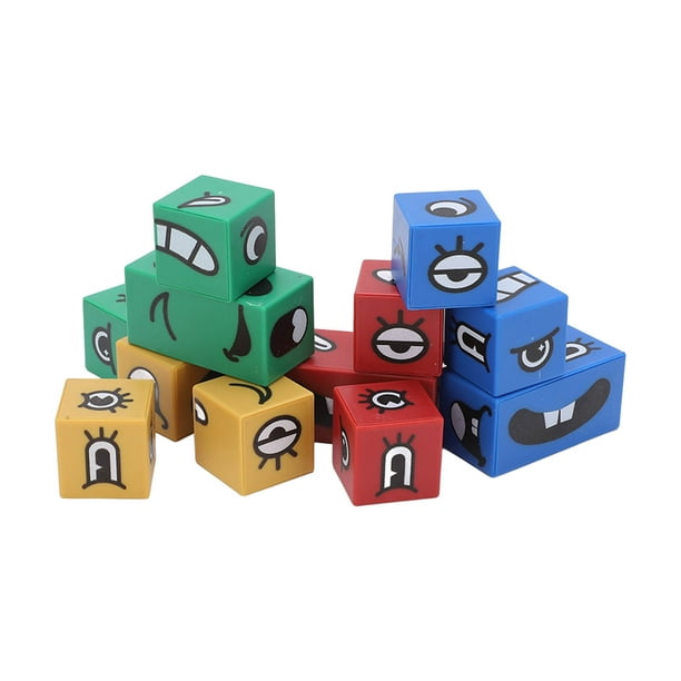 Expressions Matching Block, Building Block Cute Emoticons Groove Design ...