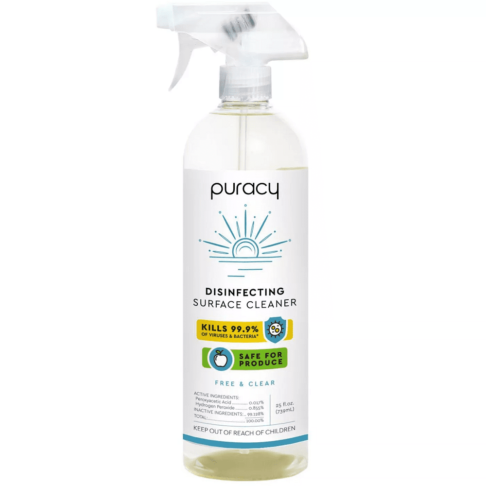 Buy Puracy Disinfecting Surface Cleaner - Free & Clear - 25 fl oz ...