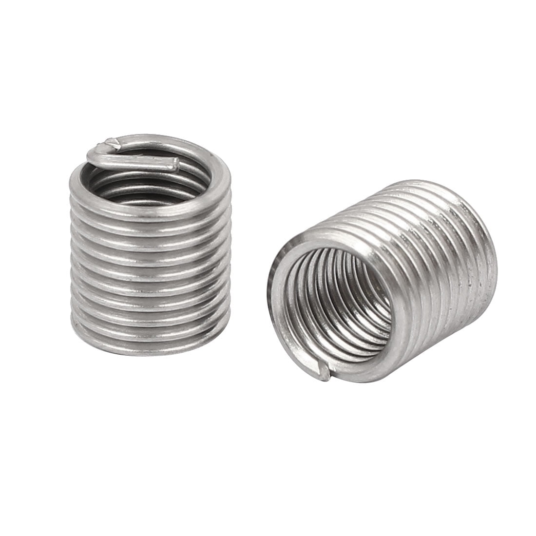 M8x1.25mmx2D 304 Stainless Steel Helicoil Wire Thread Insert 10pcs ...