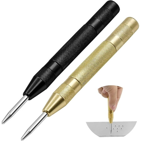 Tatum88 2 Pcs Automatic Center Punch, Adjustable Impact Automatic ...