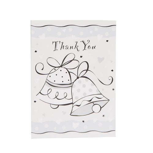 Wedding Bells Thank You Cards, 8-Count - Walmart.com