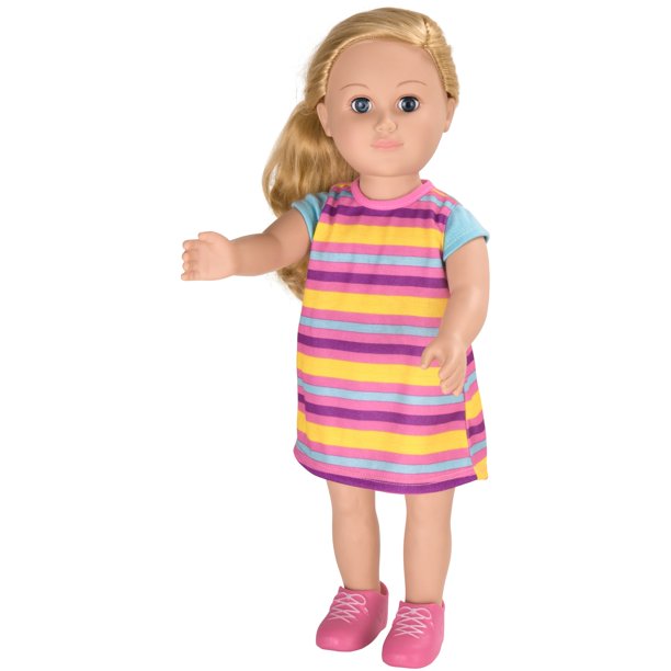 My Life As 18" Poseable Emma Doll, with Blonde Hair - Walmart.com