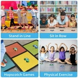 WaaHome Number Spot Markers Stickers 36PCS Colorful Car Line Up Spots ...