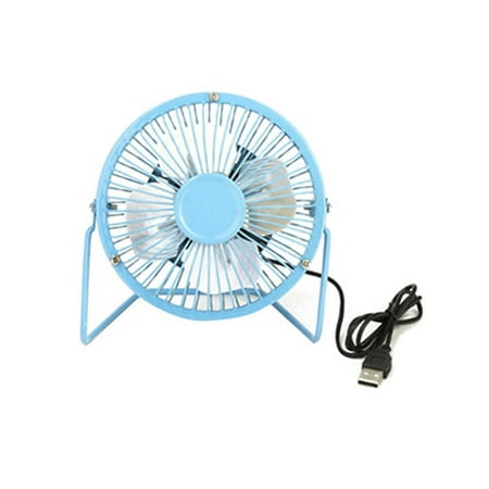 Mini Portable Metal USB Fan Desk Cooling Fan Quiet Summer Tablet Fan ...