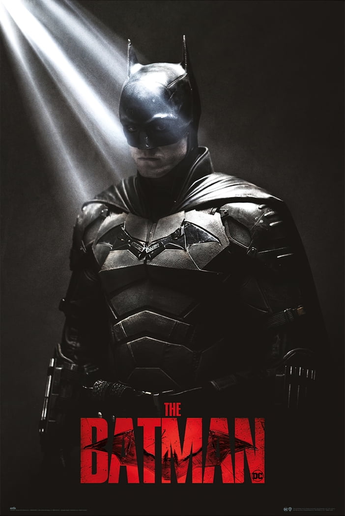 The Batman - Movie Poster (Rays Of Light) (Size: 24" x 36") (Black ...