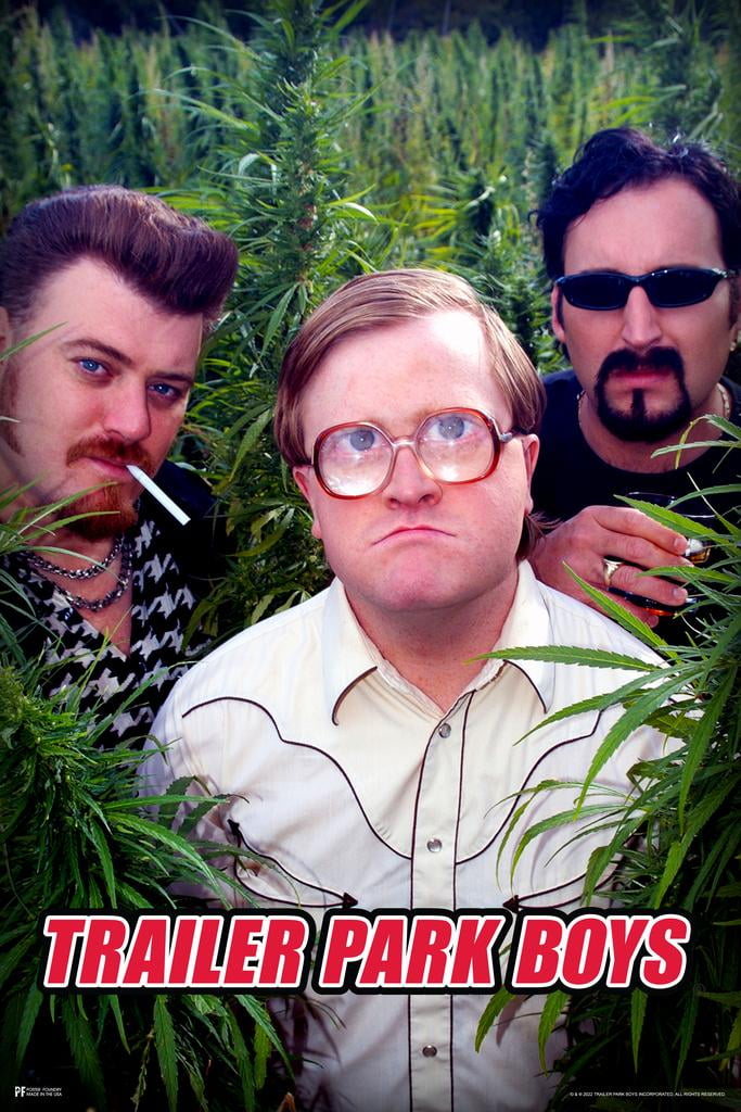 Laminated Trailer Park Boys Marijuana Plants Field Bubbles Ricky Julian ...
