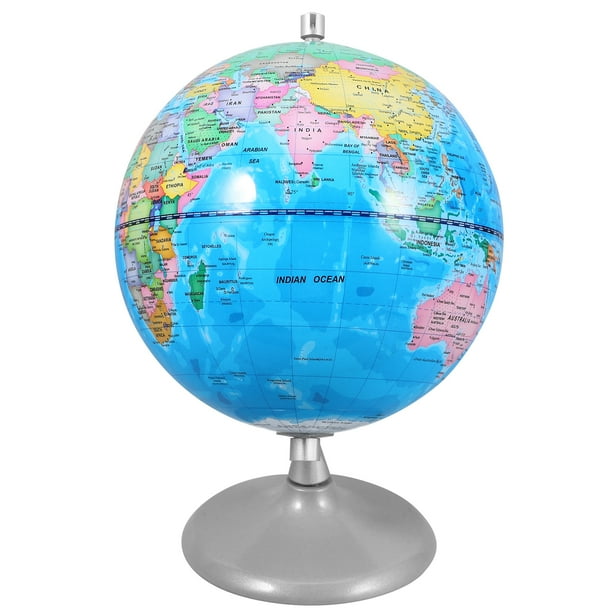 WORGEOUS Globo terráqueo, decoración para niños, globo terrestre de ...