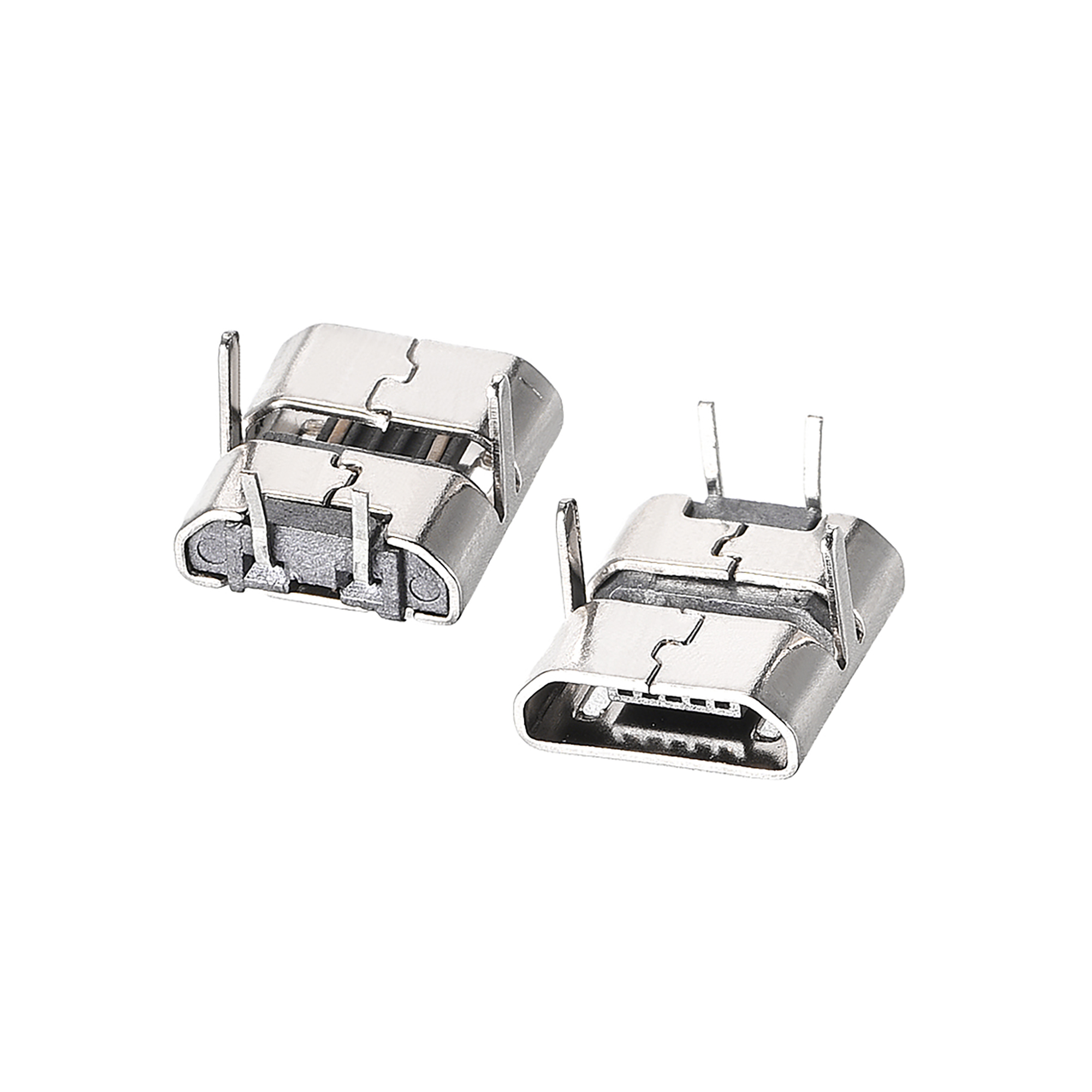 Uxcell 2-Pin DIP 90 Degree Female Micro PCB USB Port 20 Count - Walmart.com