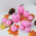 12 Piece Artificial Pumpkin Decorative Set for Home Tabletop ...