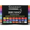 Free Shipping! Brusho Crystal Colours Set 24/Pkg-Assorted Colors ...