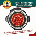 6 Inch Non-stick Springform Pan with Removable Bottom - Leakproof ...