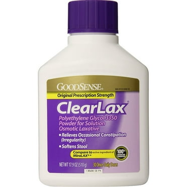 Polyethylene Glycol 3350 (generic MIRALAX) - 8.3oz (238gm) - Walmart.com