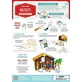 Works of Ahhh Wooden Christmas Nativity Craft Set - Kids Build & Paint ...