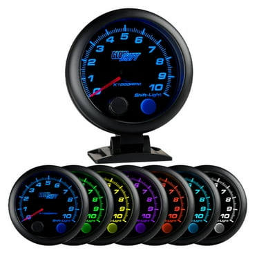 GlowShift | 2-1/16" (52mm) 10 Color Digital Series Dual Temperature ...