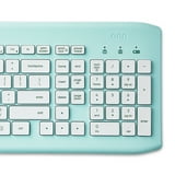 onn Wireless Keyboard and Compact Mouse with Dual-Connectivity, 2.4 GHz ...