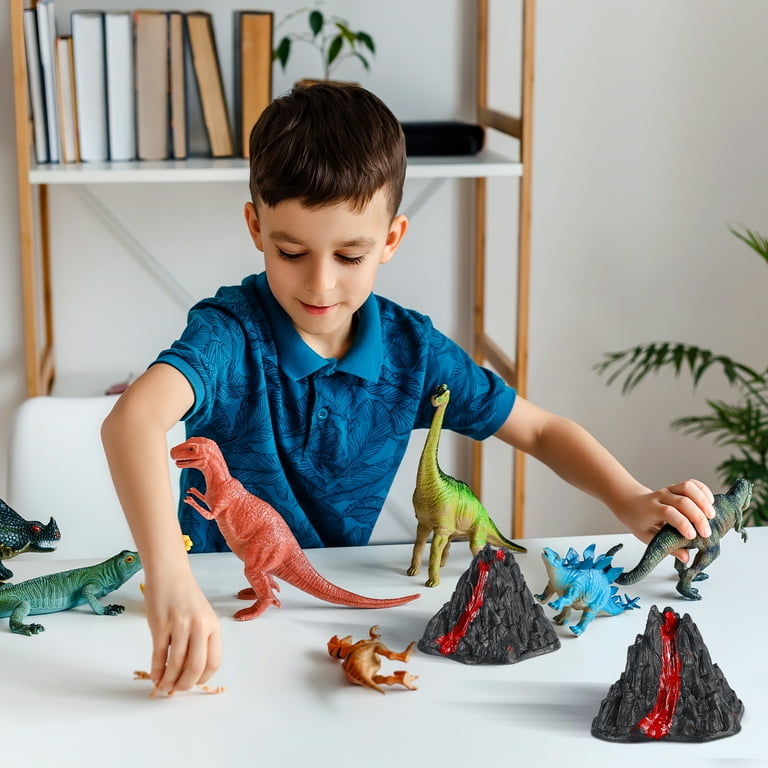Aquarium Toy Volcano Toy, 10pcs Science Kit Eruption Model For Kids 4-6 ...