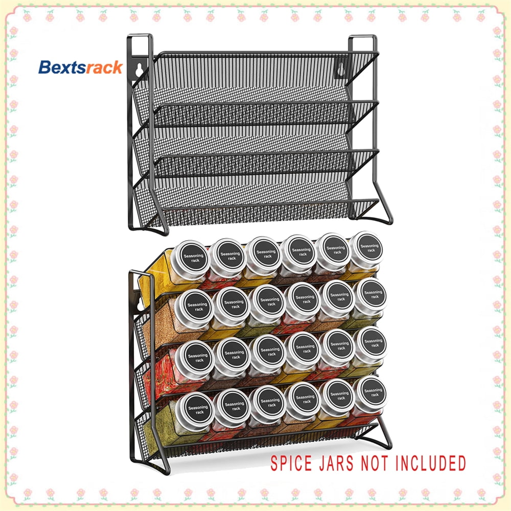 Bextsrack 4 Layer Seasoning Rack Kitchen Cabinet Organizer or Optional ...