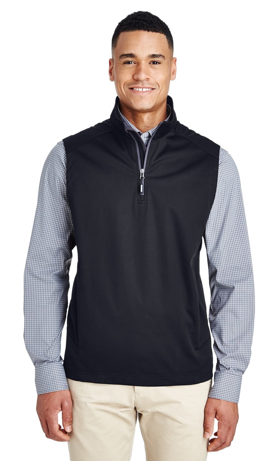 CE709 Half-Zip Top Core 365 C3 Mens Knit Shell Vest - Walmart.com