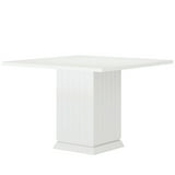 Yardi Yarda Square Conference Table, 35" Small Meeting Table, Desk for ...