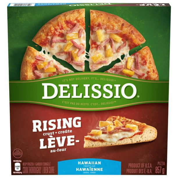 DELISSIO Rising Crust Pizza Hawaiian 857 g - Walmart.ca
