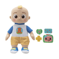 CoComelon JJ Stuffed Animal Plush Doll Toy with Boo-Boo Bandages, Light ...