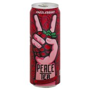 Peace Tea Sweet Peach Flavor, No Color Added, 23oz Cans - Pack of 12 ...